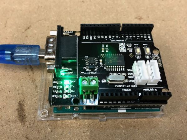 Getting started with CAN bus and an Arduino Uno - openinverter.org wiki